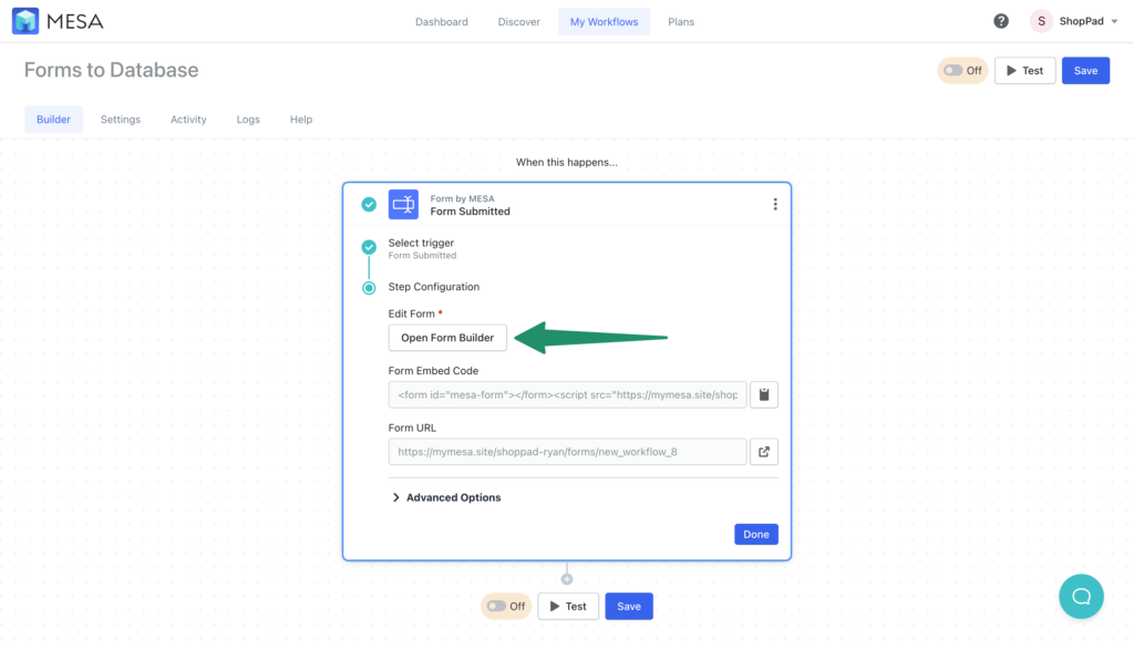 How to Connect to a Shopify Database - MESA