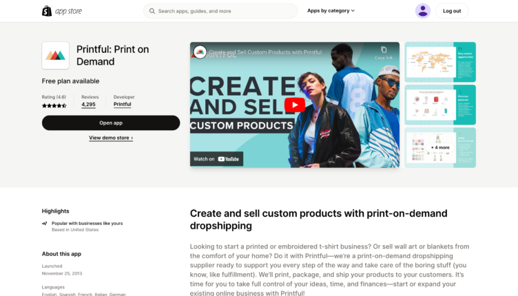 How To Link Printful And Shopify To Add Products Faster - MESA
