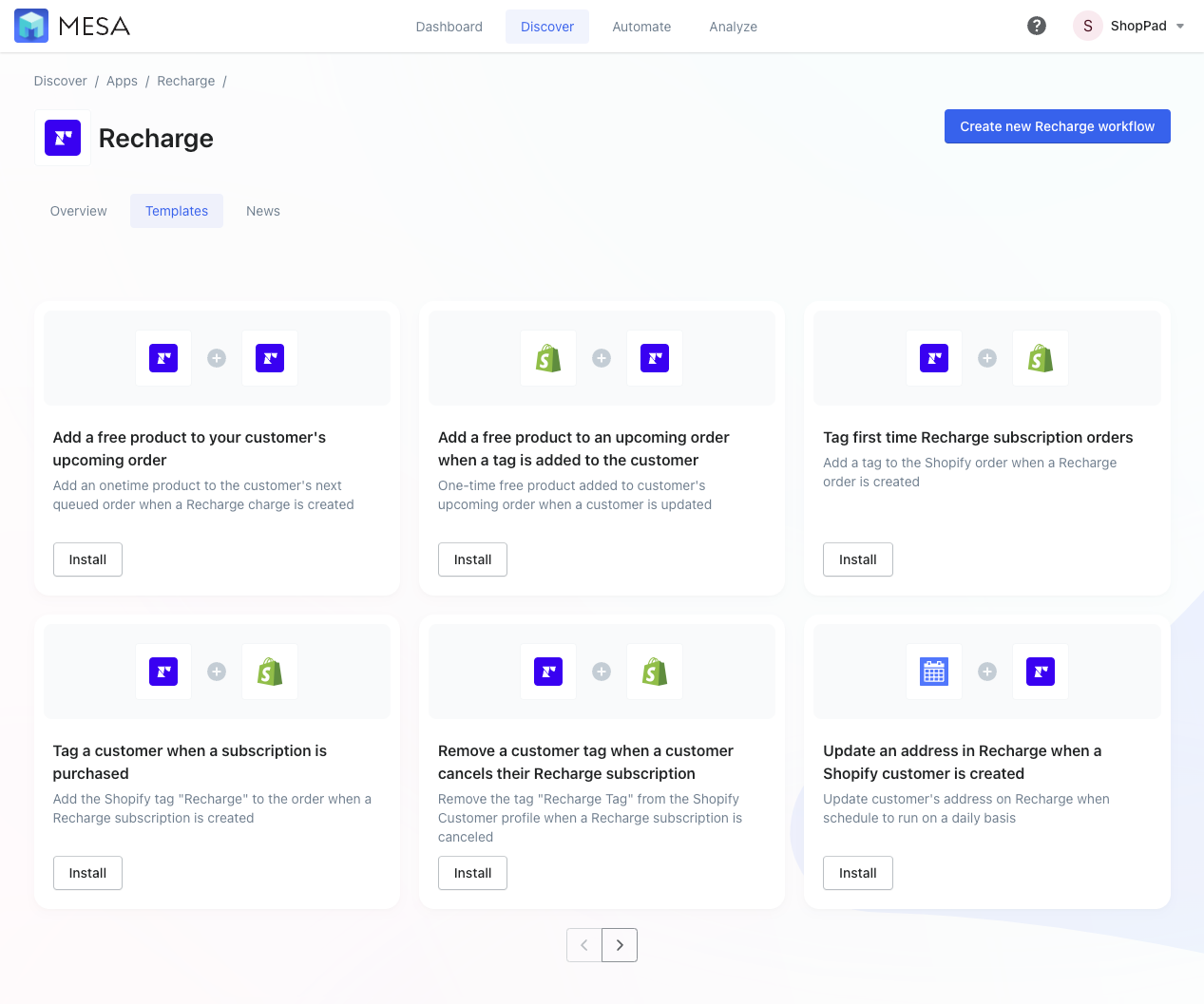 Secrets to Recharge Automation with Shopify | MESA