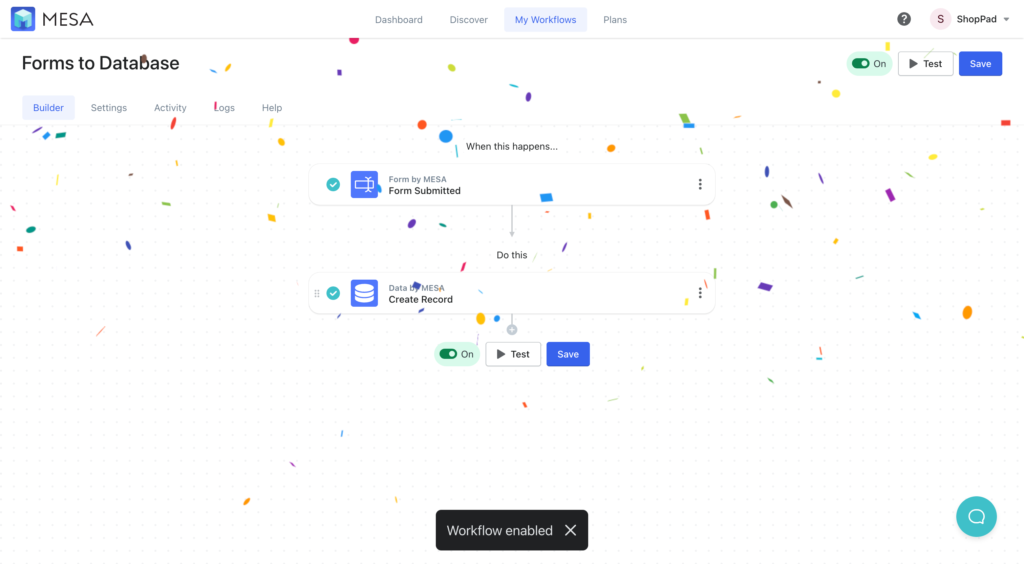 How to Connect to a Shopify Database - MESA