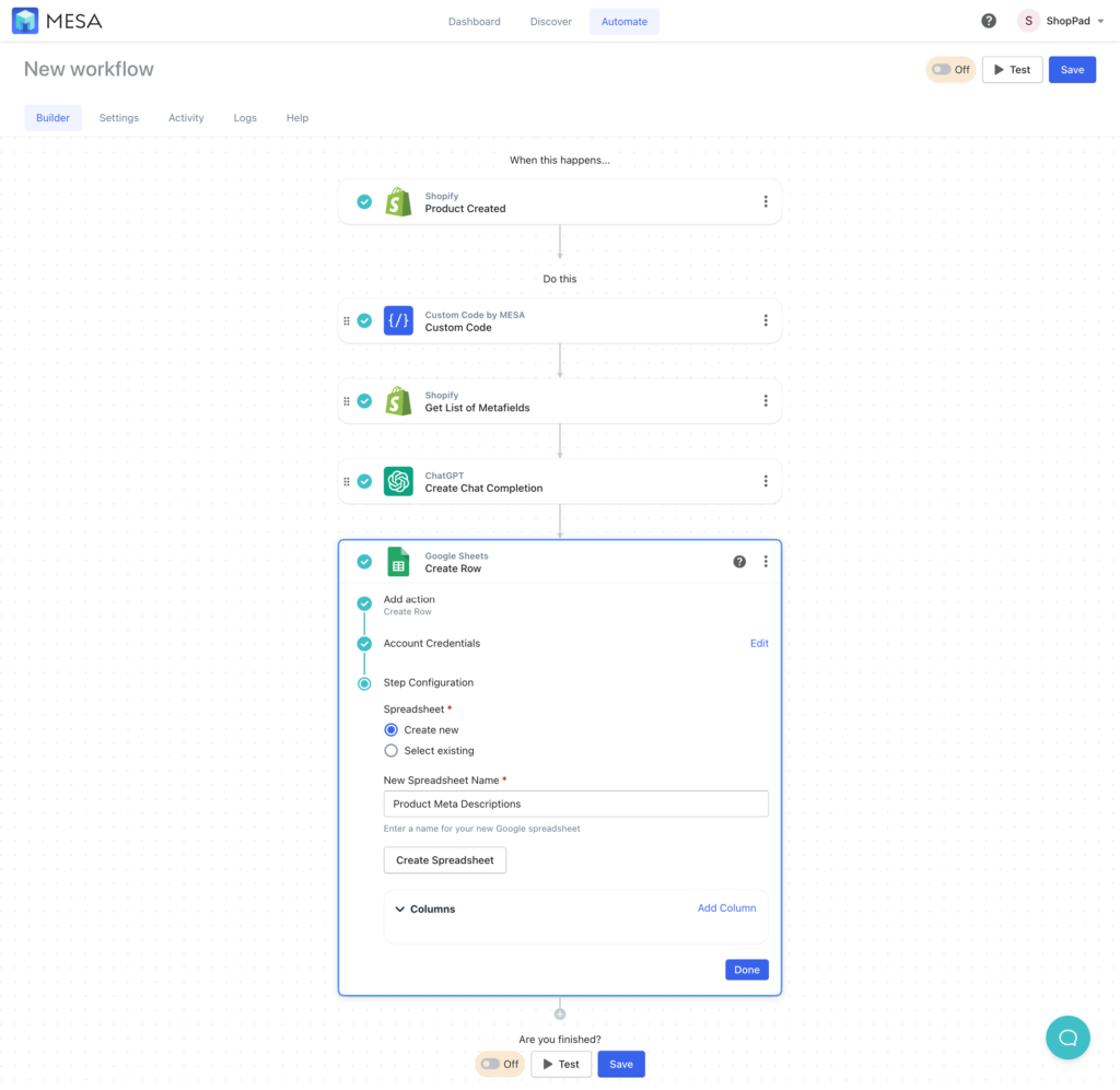 How To Write Shopify Product Meta Descriptions Using ChatGPT - MESA