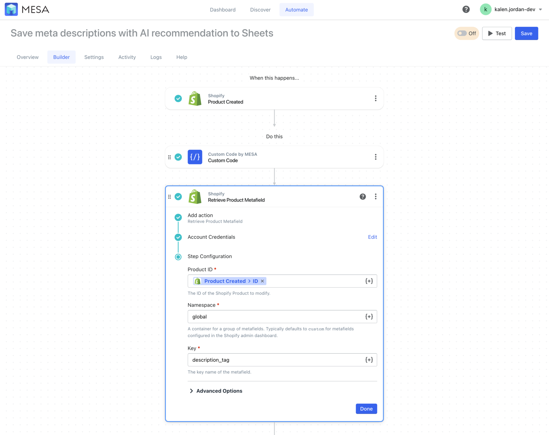 How To Write Shopify Product Meta Descriptions Using ChatGPT - MESA