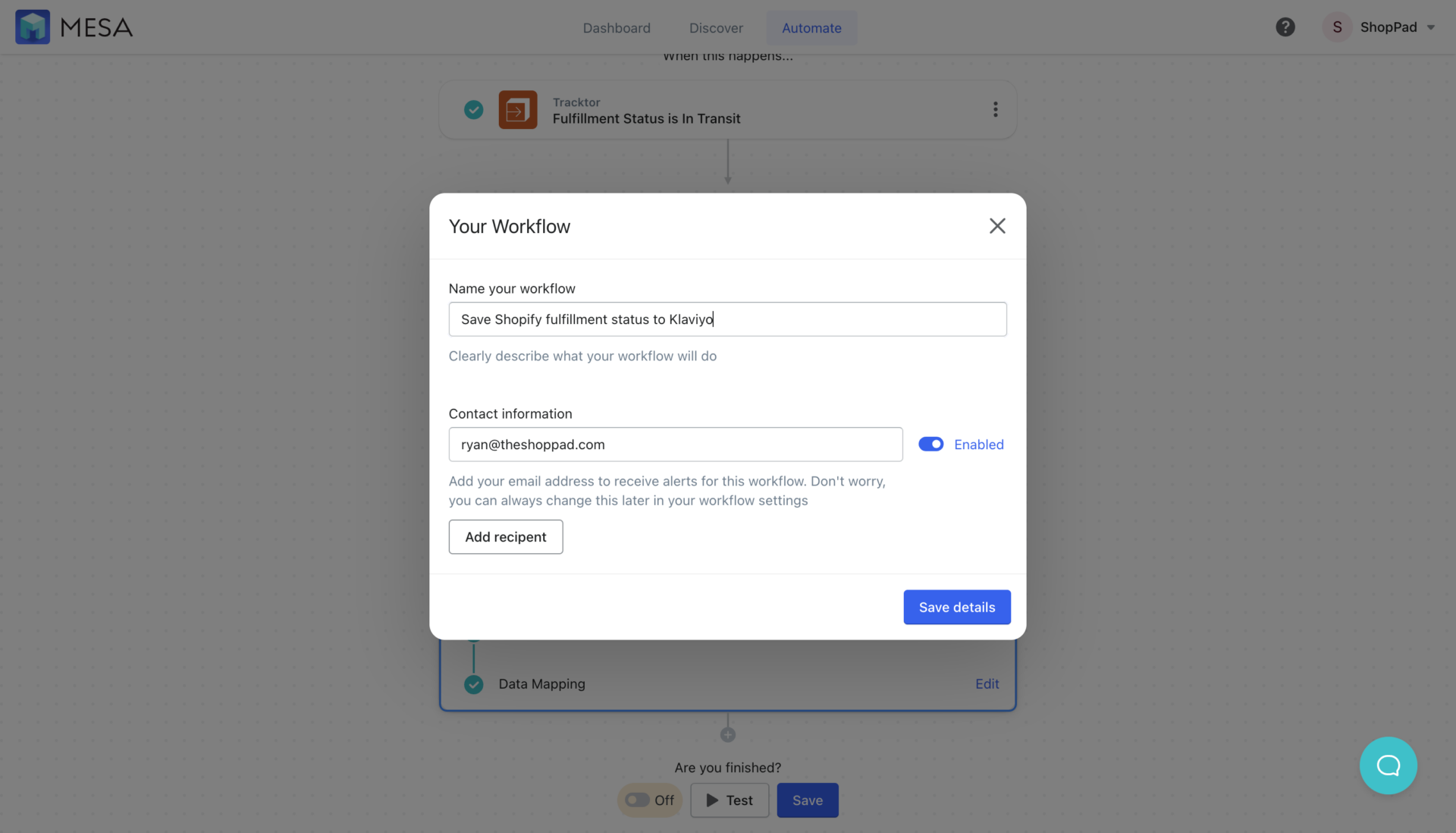 How To Send Shopify Fulfillment Status To Klaviyo - MESA