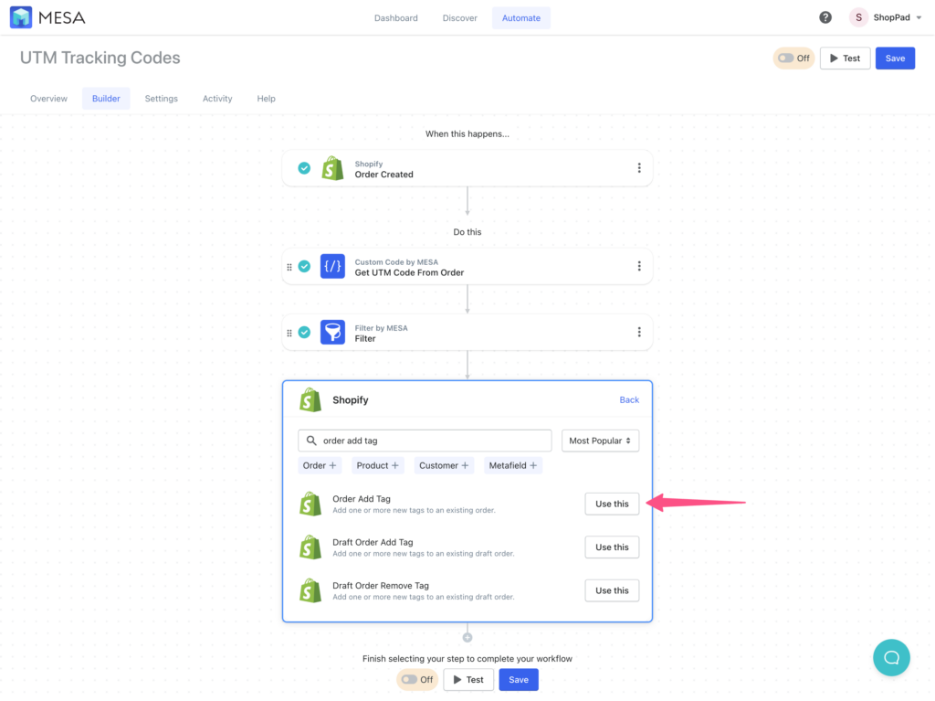 How To Auto-tag Shopify Orders With UTM Parameters - MESA