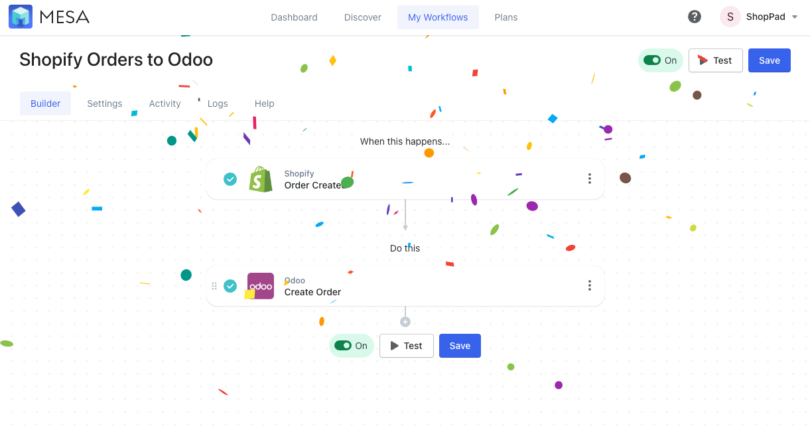 How to Connect Shopify to Odoo - MESA