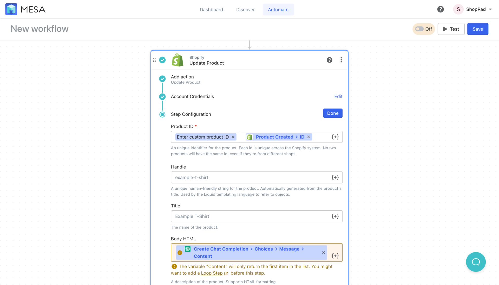 How To Use ChatGPT For Writing Shopify Product Descriptions - MESA
