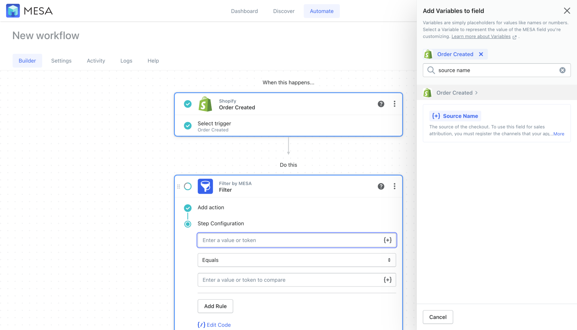 How to auto tag Shopify orders from Retail POS - MESA